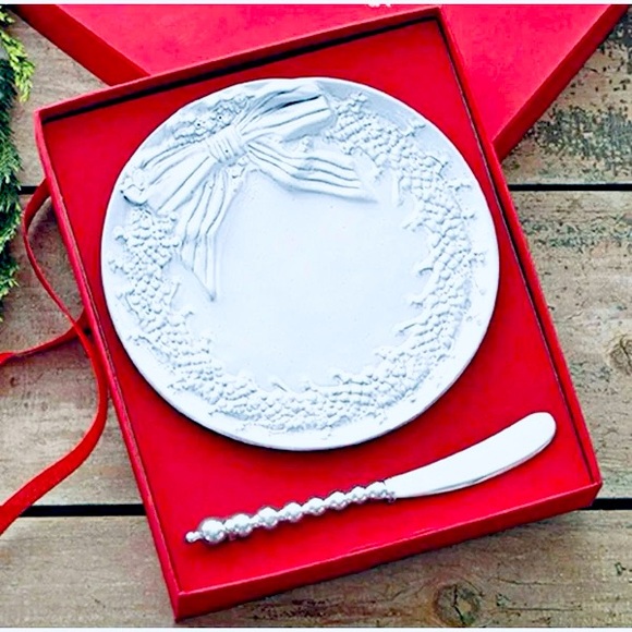 Mariposa | Dining | New Mariposa Holiday Canape Plate Spreader New In ...